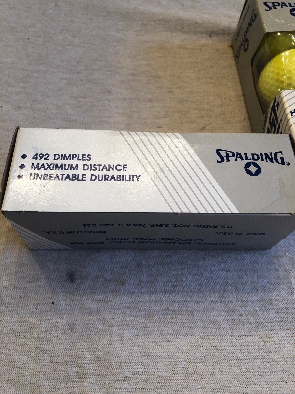 Vintage Spalding High Flying Fast Flight 492 Golf Balls | eBay