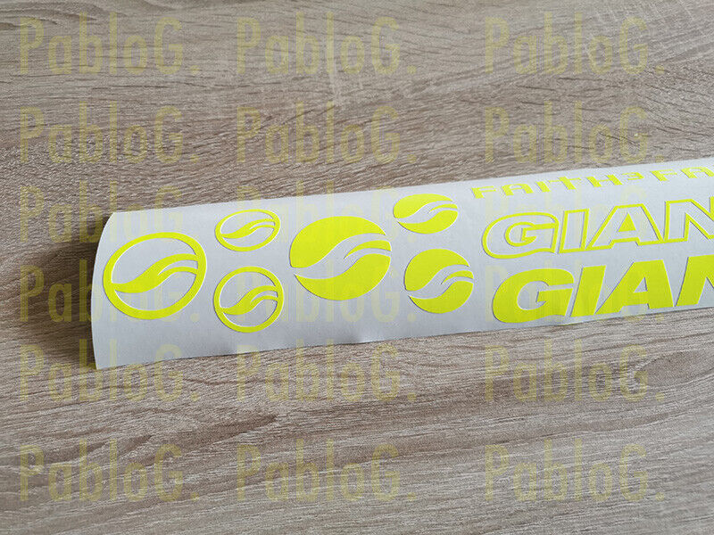 Giant Faith 3 vinyl sticker decal sticker adesivi autocollant ステッ | eBay