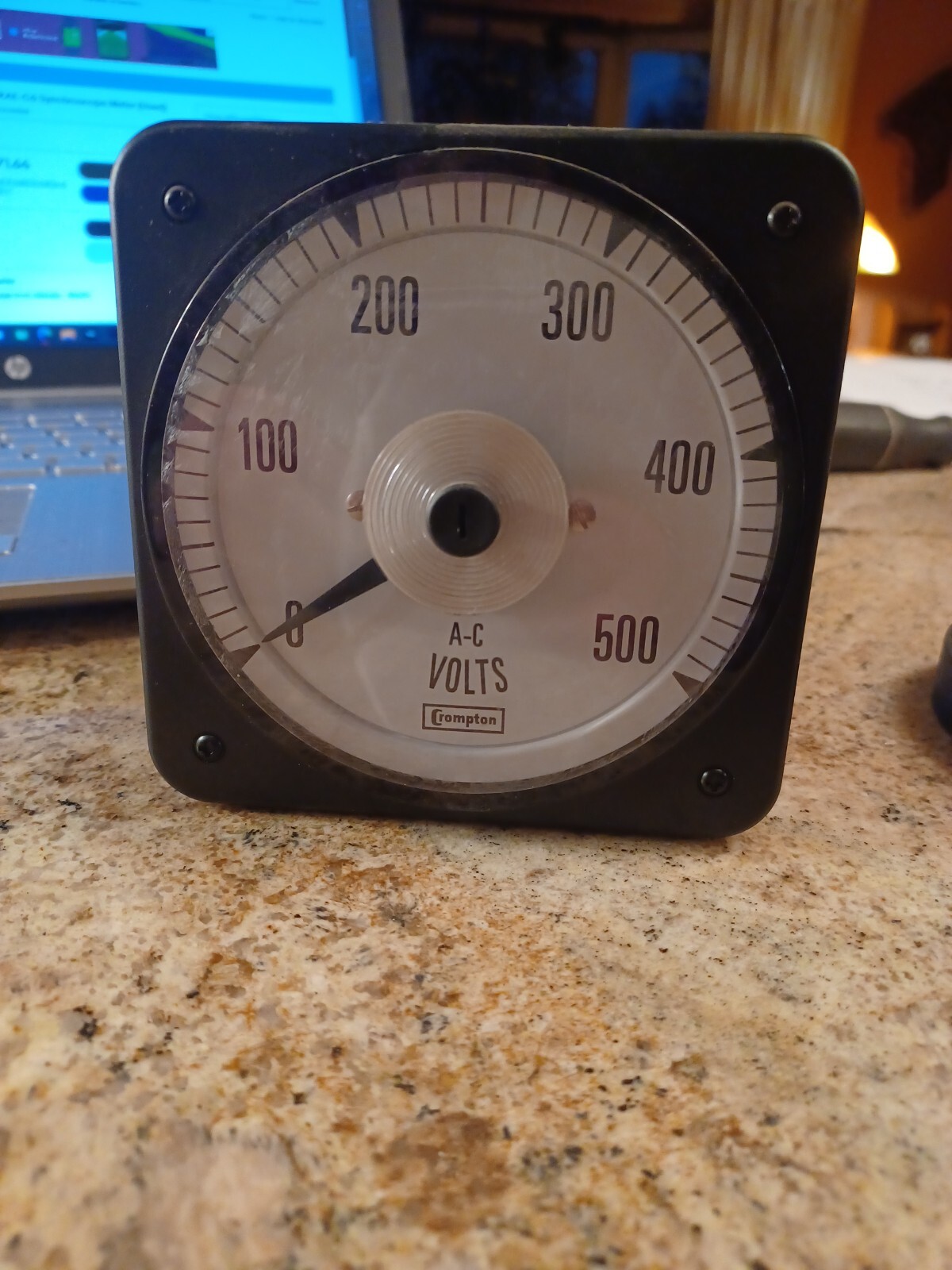 Crompton Instruments 077-146a-prae-c6 Switchboard Synchroscope Panel ...