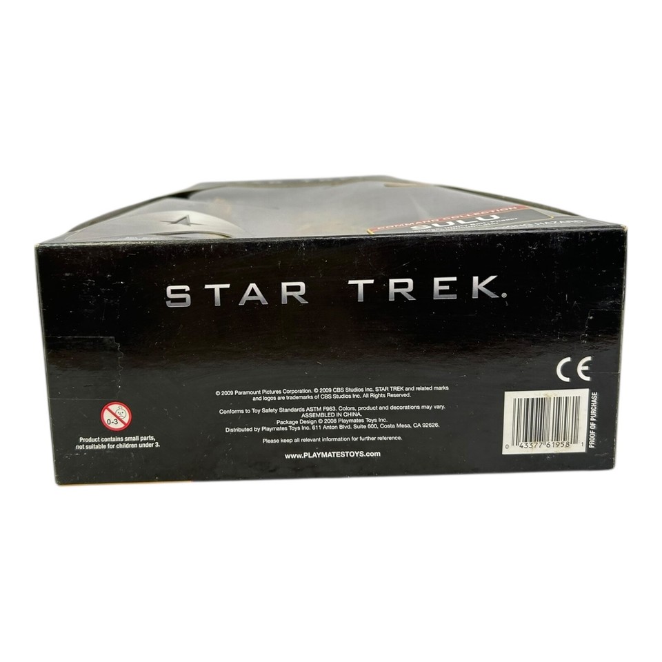 Star Trek Command Collection Sulu 12" Action Figure 2009 Playmates Open ...