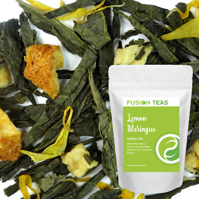 Lemon Meringue Green Tea - Premium Loose Leaf Blend - Fusion Teas | eBay