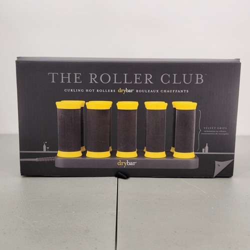 Drybar The Roller Club Curling 10 Hot Rollers 2 Sizes Hair Clips Heats ...