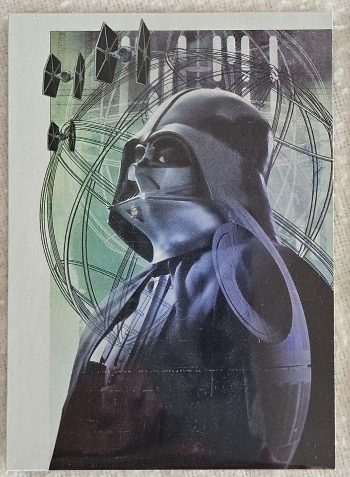 Star Wars Rogue One Mission Briefing Complete Darth Vader Chase Card ...