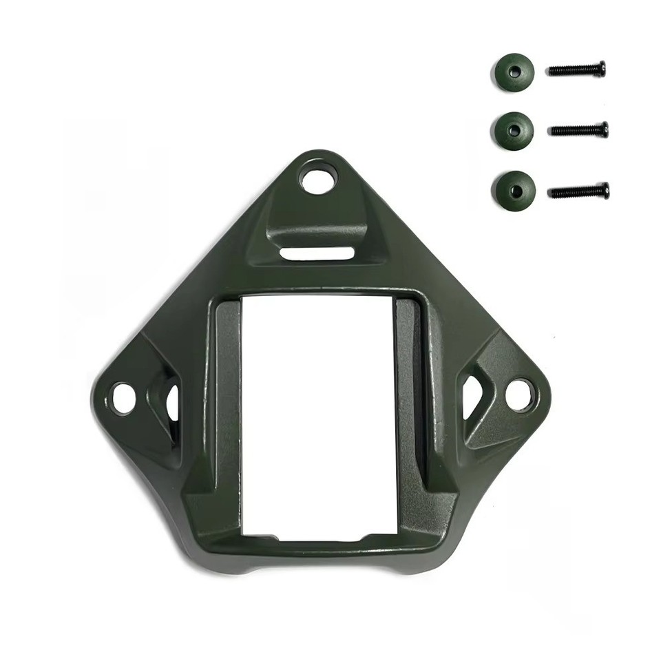 3 Hole Tactical Helmet Frame Mount NVG Adapter ARC Rail for FAST MICH ...