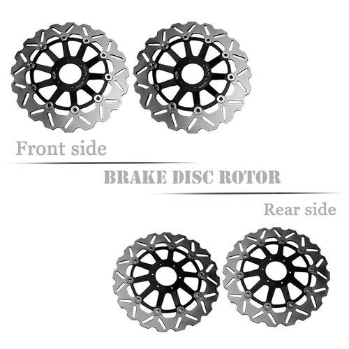 Pair Motor Front Floating Brake Disc Rotor For Honda VFR400R CBR400F F2 ...