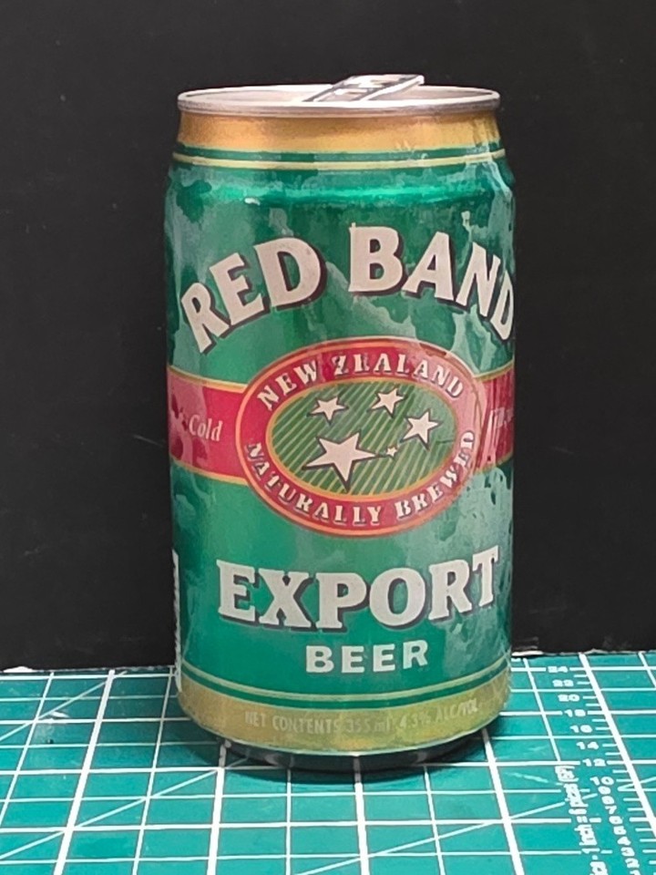 RED BAND EXPORT BEER CAN 355ML NEW ZEALAND (TRAY 2) | eBay
