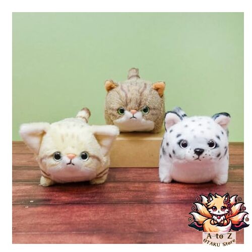 NEW Naitou Design Pochamaru Feline Series S Sand Cat Plush Toy Approx ...