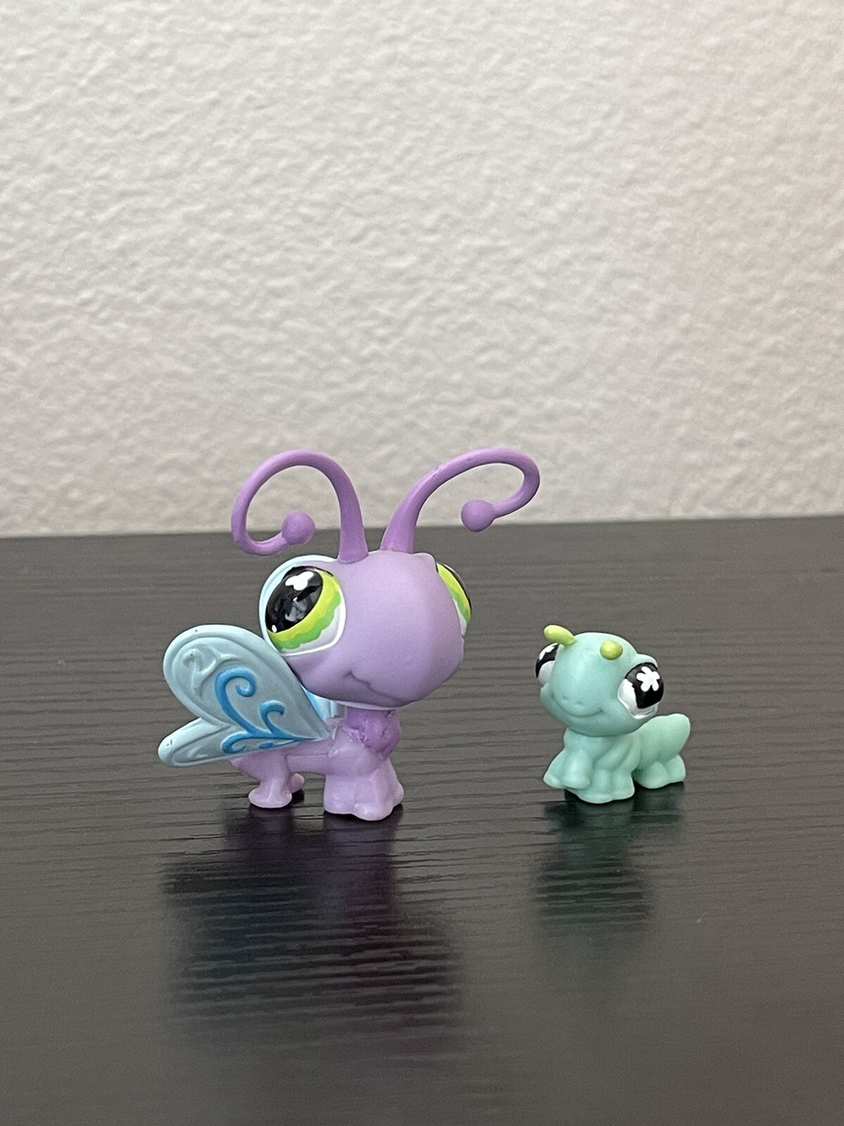 Cartoon Purple Butterfly Caterpillar
