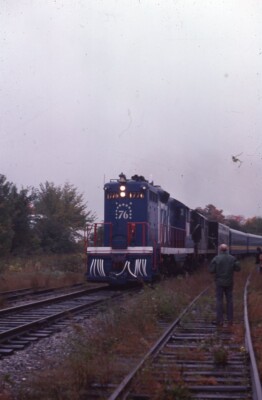 GT CV Grand Trunk Central Vermont Railroad Train 1776 Bicentennial ...