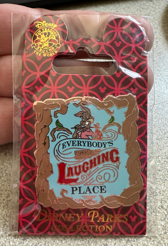 DISNEY PIN SPLASH MOUNTAIN BRER RABBIT EVERYBODY'S LAUGHING PLACE MAGIC ...