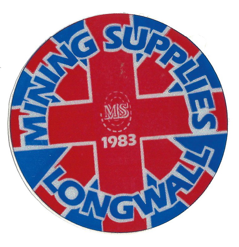 1983 - LONGWALL MINING SUPPLIES - MINING STICKER | eBay