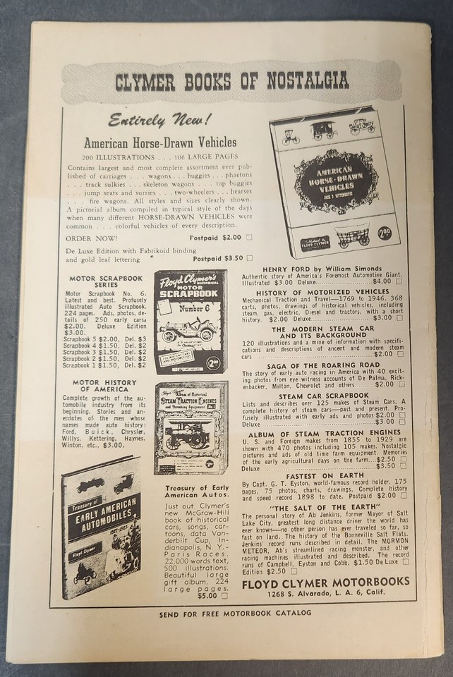 1916 The Harley-Davidson Enthusiast Motorcycle Magazine; VERY RARE ...