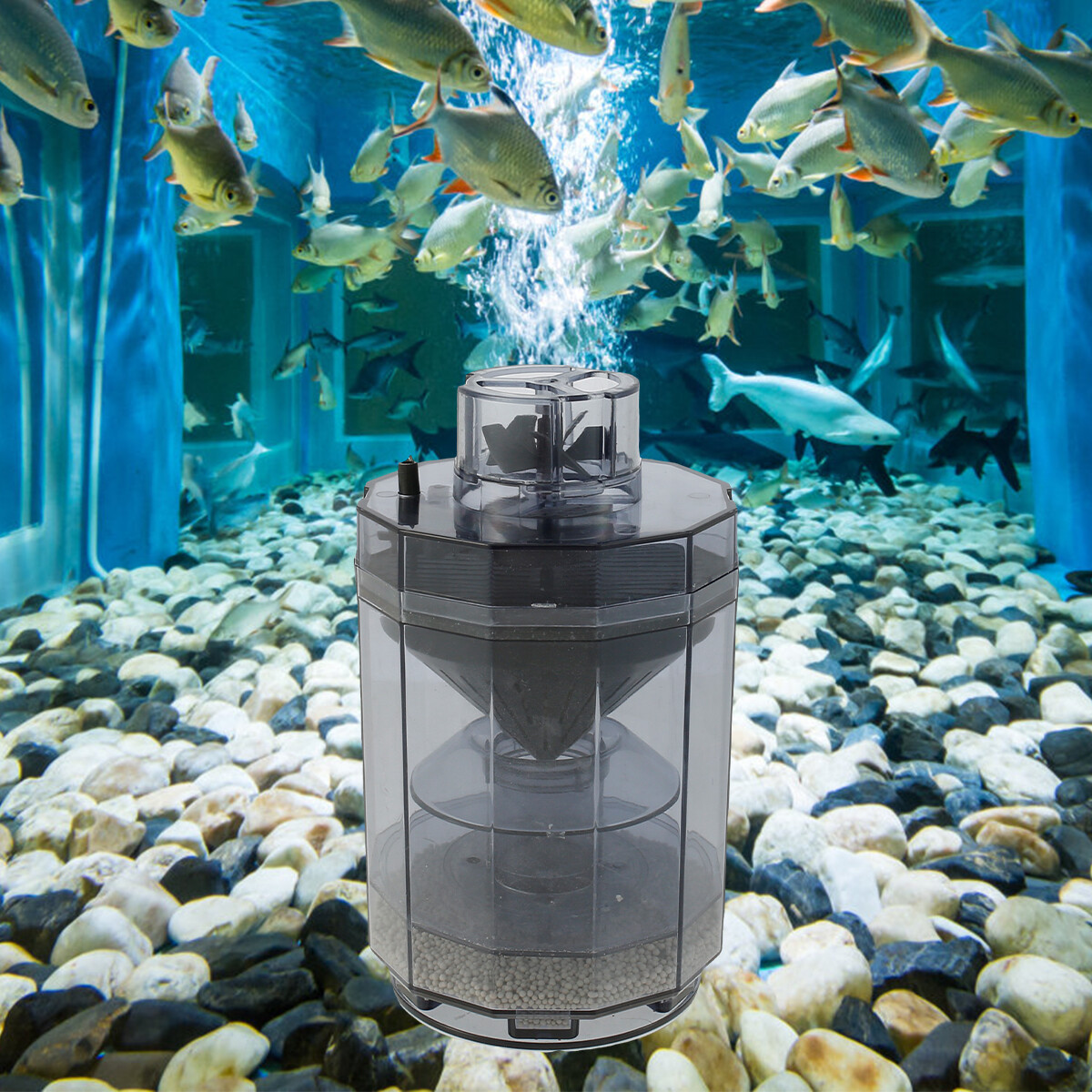 Fish Stool Collector Filter Aquarium Fish Fecal Cleaner Multi ...