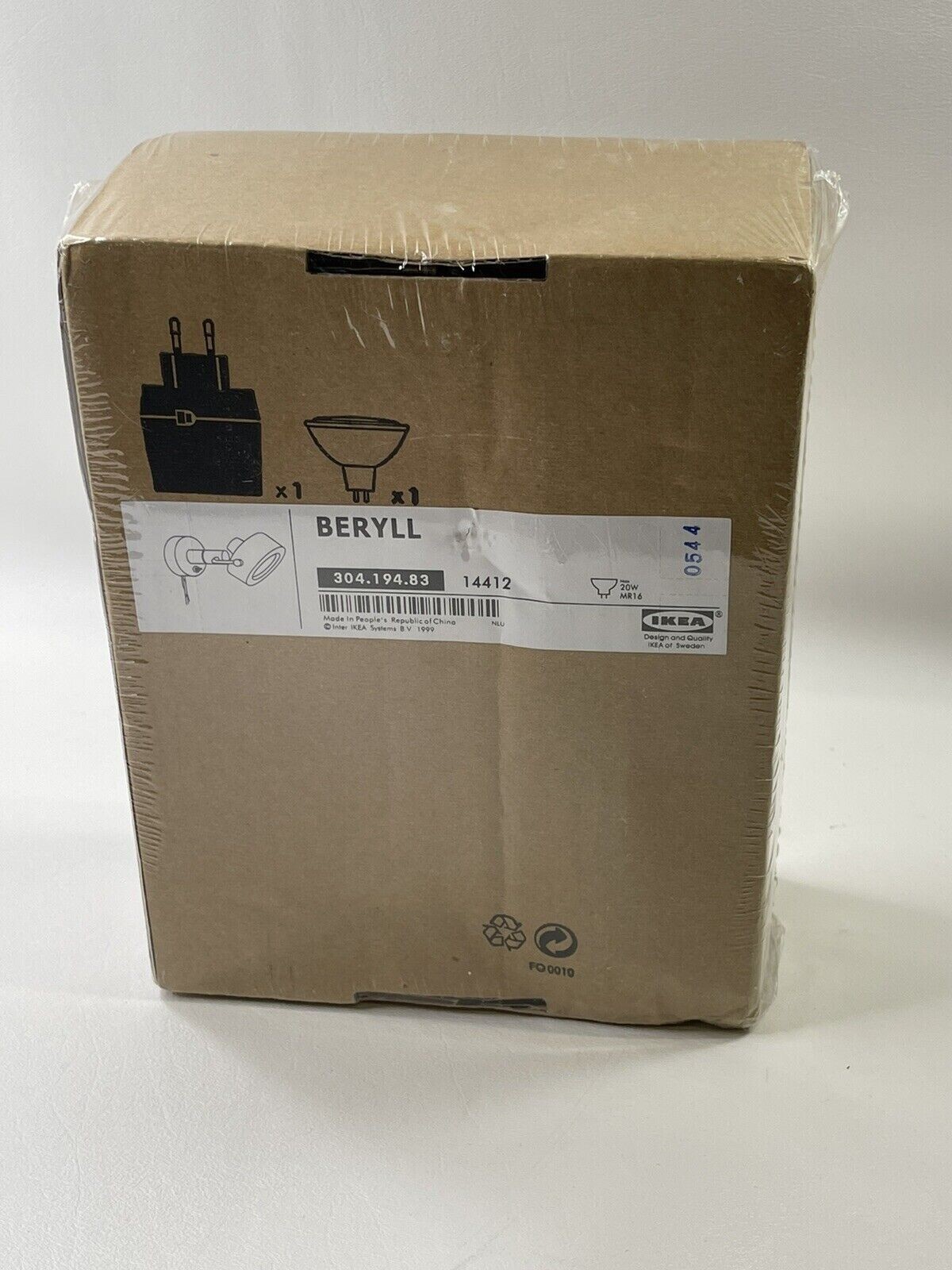 Ikea Beryll Swivel Head Adjustable Lighting Spotlight Silver Finish NEW IN BOX! | eBay