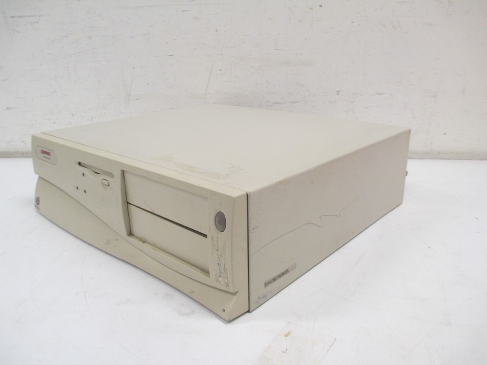 COMPAQ DESKPRO 2000 5166 PENTIUM @ 166MHZ 32MB RAM WINDOWS 95 USED ...