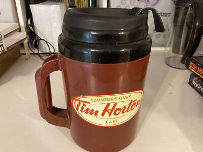 Tim Hortons Jumbo Thermo-Serv Insulated Travel Coffee Mug Container ...