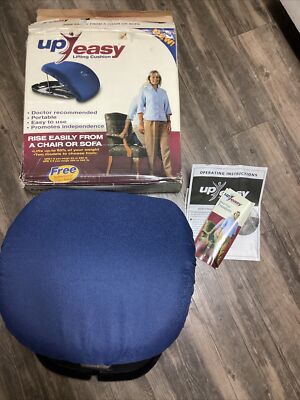 Up- Easy Lift Assist Cushioned Chair - UPE1 - Up to 220 Lbs. Blue ...