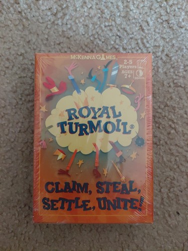 Royal Turmoil Card Game – McKenna Games - Ages 7+ 2-5 Players NEW ...