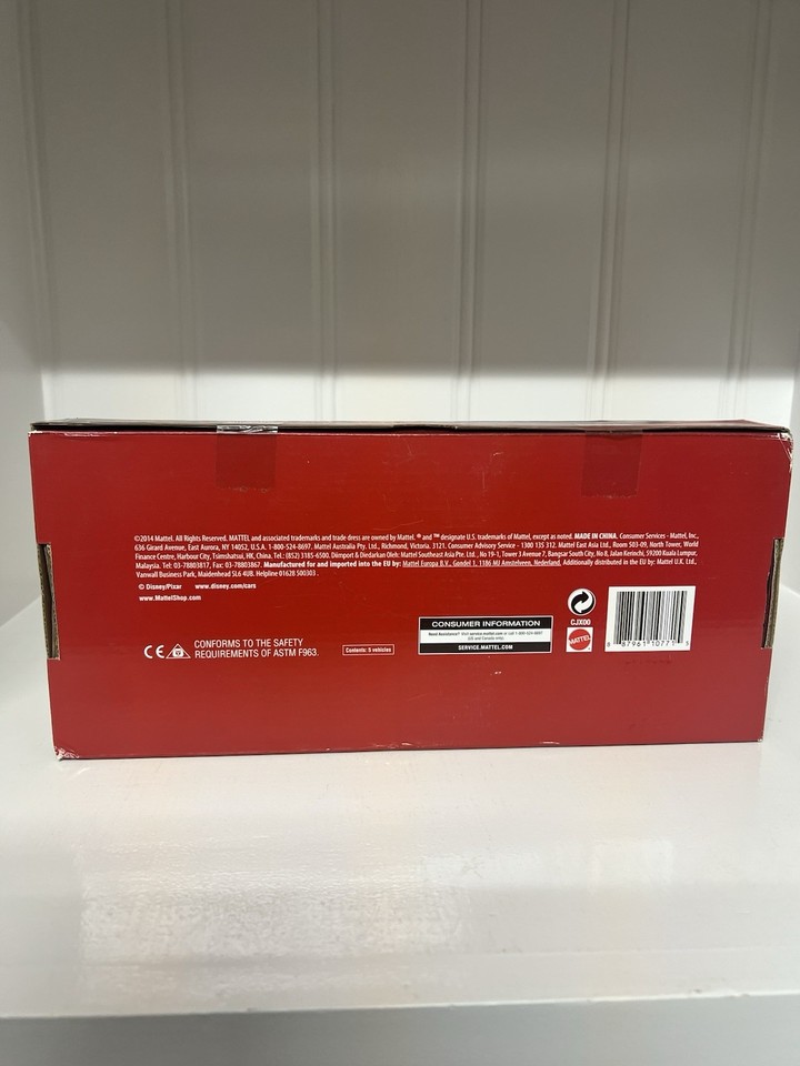 Disney Pixar Cars Piston Cup Racer 5 Pack Collectors Box Sealed New ...