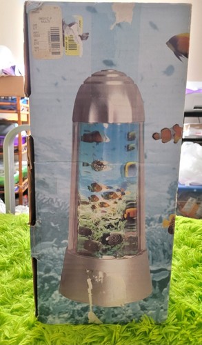 Vintage Ocean Reef Fish Revolving Motion Aquarium Night Light. New Open ...