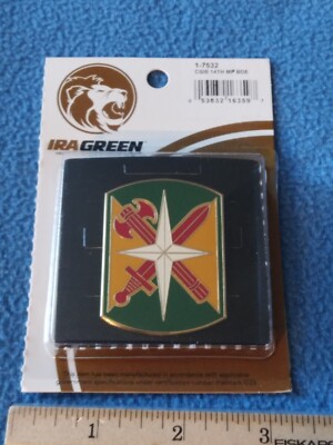 LARGE - 2 INCH - CSIB U.S. ARMY 14th MILITARY POLICE BRIGADE PIN - NEW ...