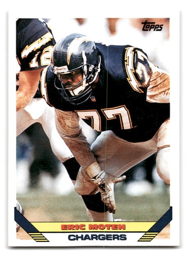 Eric Moten 1993 Topps #223 San Diego Chargers FOOTBALL | eBay
