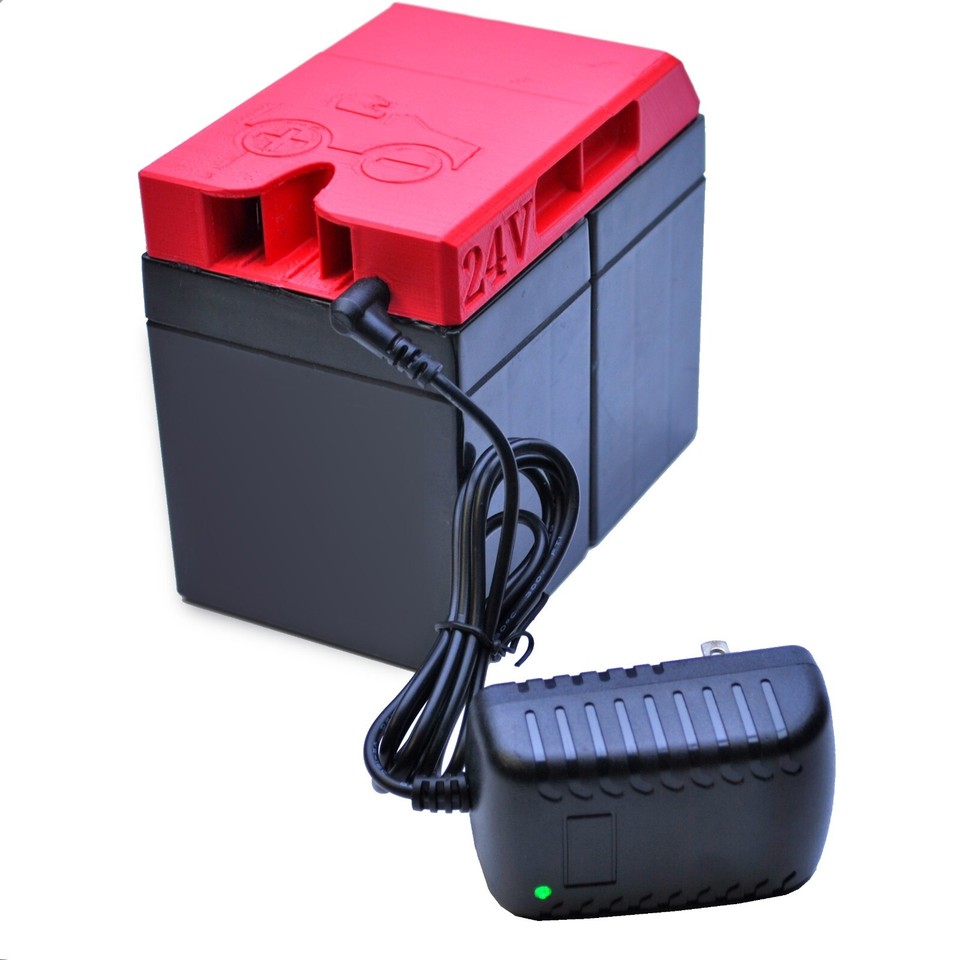 10MPH 24V Power Wheels Upgrade Battery 5Ah speed turbo boost kit, with ...