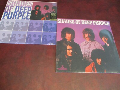 DEEP PURPLE SHADES OF DEEP PURPLE RARE 180 GRAM DIFFERENT JACKETS ...