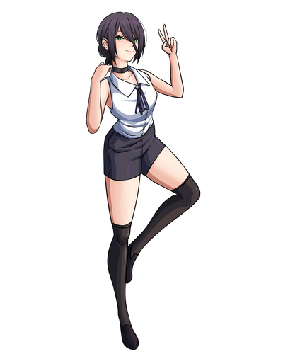 Reze Chainsaw Man Anime Weatherproof Sticker 6" Car Decal | eBay