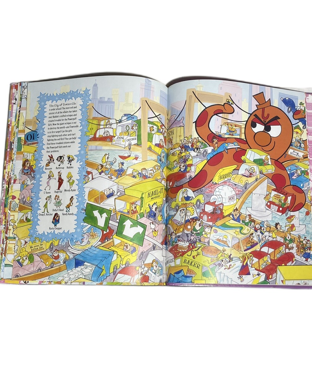 The Powerpuff Girls Look And Find Book Cartoon Network