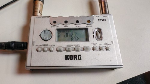 BOITIER GUITARE MULTIEFFETS KORG PX5D + CHARGEUR | eBay
