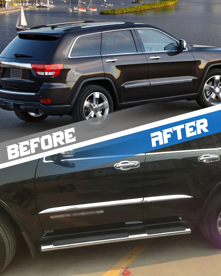 Foot Steps fit for Jeep Grand Cherokee 2011-2021 Running Boards Side ...