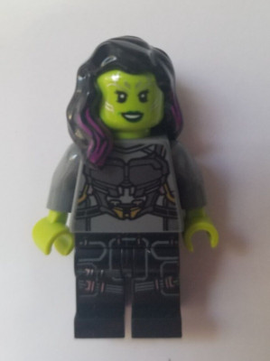LEGO Gamora Minifigure - Marvel Guardians Galaxy - Milano Abilisk 76081 ...