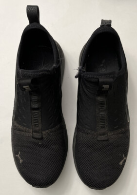 PUMA Wired Rapid Unisex Running Shoes Jogging Sports Black Size 7C ...
