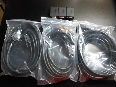 Gecko G540 3 Pro Solderless Connectors & 3 10ft Double Shielded Motor ...