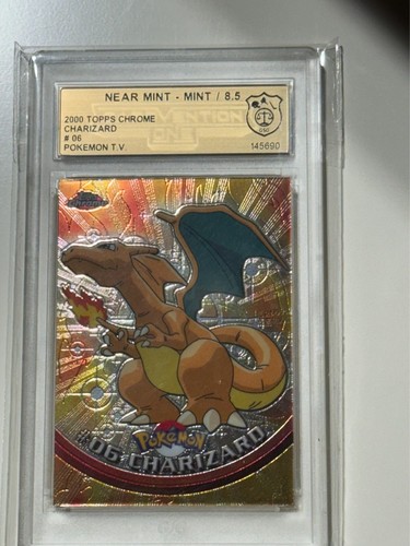 2000 Topps Chrome Pokemon T.V. #6 Charizard Pokemon T.V. GSG 8.5 | eBay