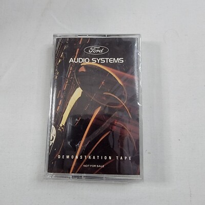 Ford Audio Systems Cassette Demonstration Tapes VINTAGE 1988 NEW ...