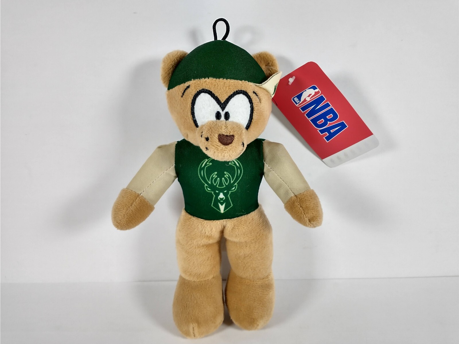 NBA Milwaukee Bucks Teddy Bear 9" Plush Stuffed Animal Soft Toy Hanging ...