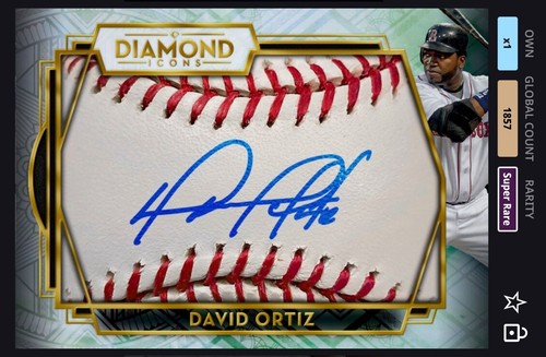 [DIGITAL CARD] Topps Bunt 2021 DAVID ORTIZ DIAMOND ICONS RELIC SIG, BOS ...