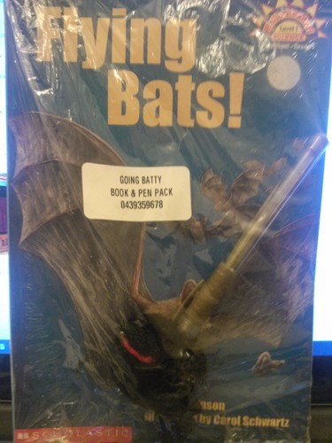 Going Batty Book and Pen Pack Flying Bats New Sealed | eBay