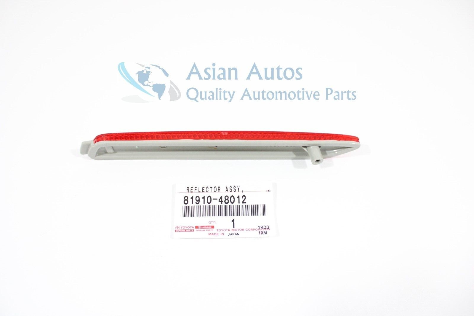 Genuine Toyota 2009-2021 Right Rear Bumper Reflector Panel 8191048012 ...
