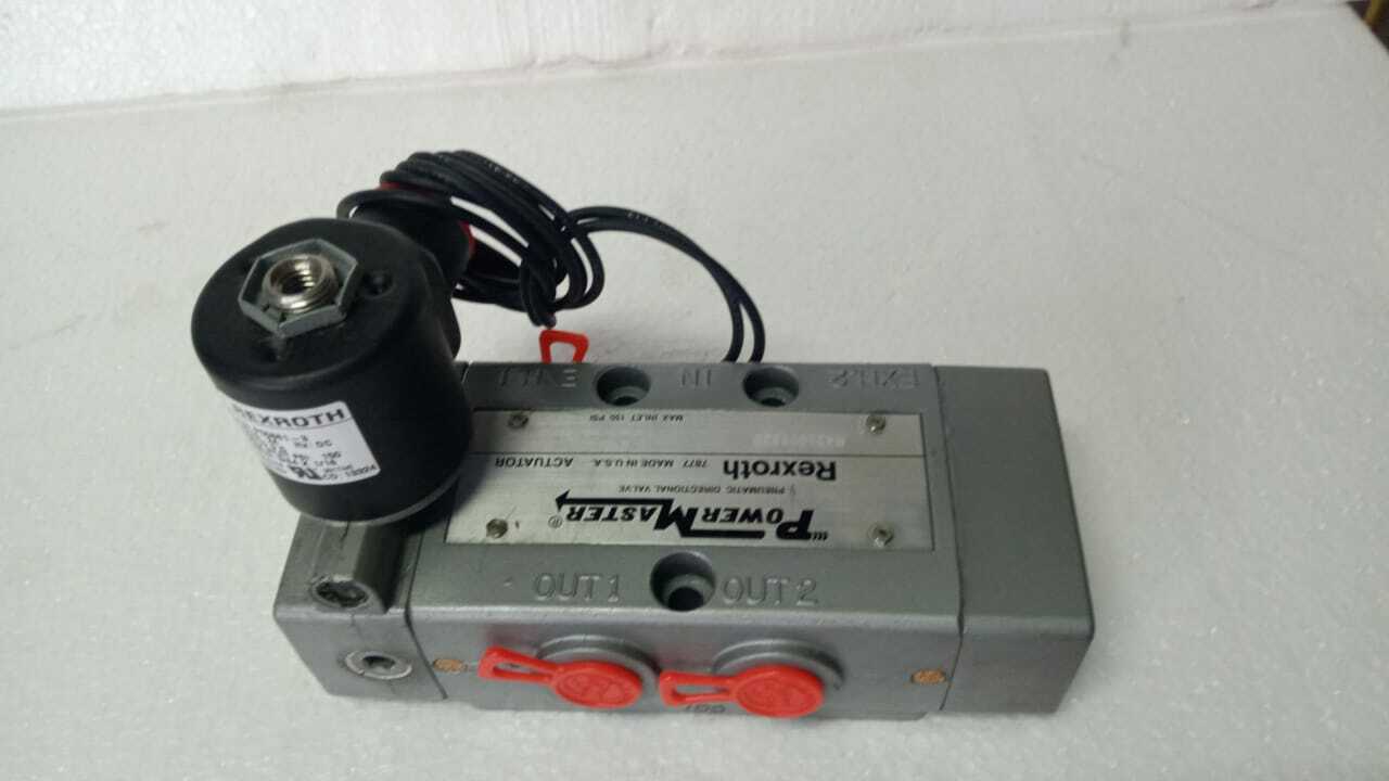 REXROTH R431008520 Pneumatic Directional Valve P50861-3 150 PSI for ...