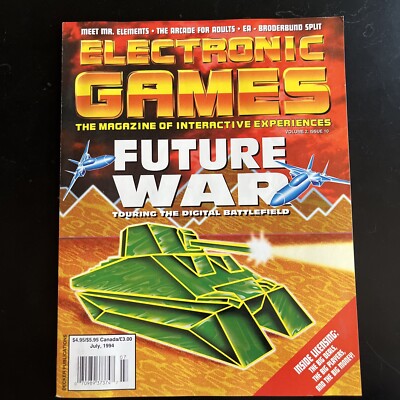 Electronic Games Magazine (July 1994) Issue 22 ***VINTAGE*** | eBay