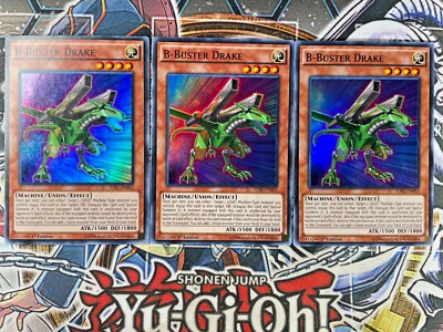 ***3x B-Buster Drake 1st Ed 3x*** SDKS-EN002 | SUPER | YuGiOh! NM | eBay