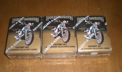 3 HARLEY DAVIDSON TRADING CARD FACTORY SETS SERIES 2 | eBay