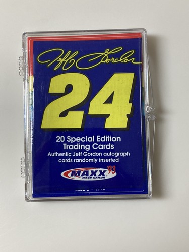 Jeff Gordon Maxx Race Cards 20 Card Set 1993 Special Edition Trading ...