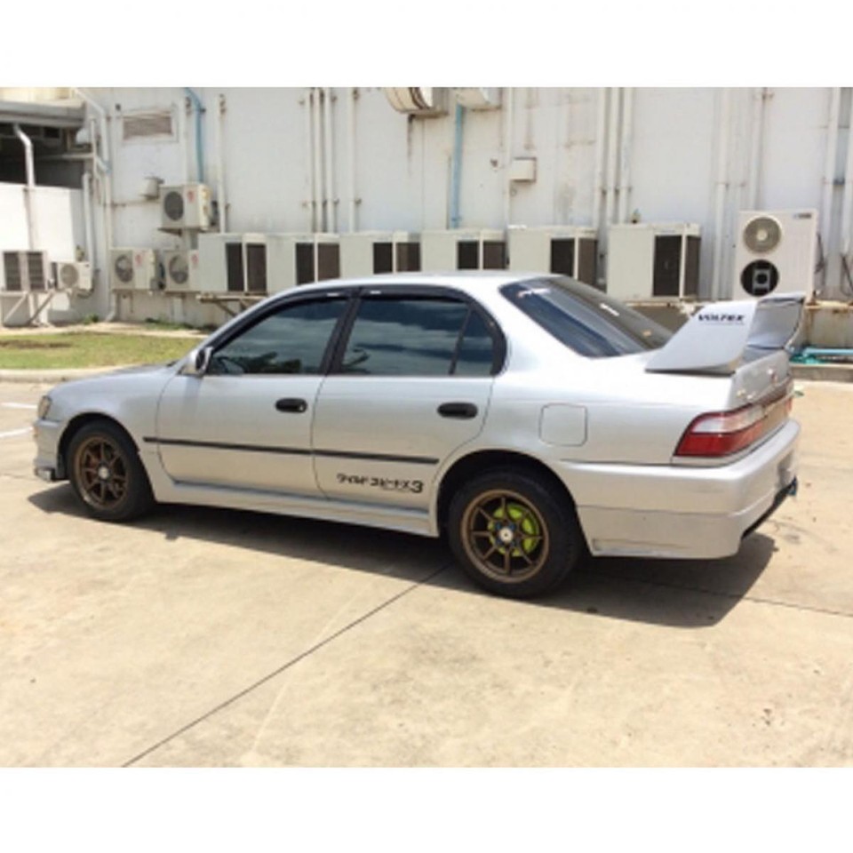 JDM Style Rear Trunk Panel Garnish For Toyota Corolla AE100 AE101 92-95 ...