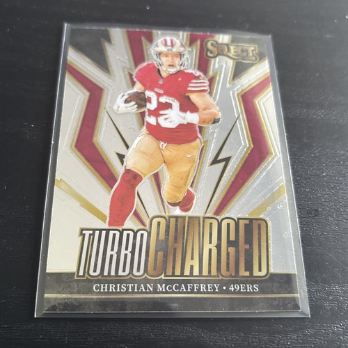 Christian McCaffrey 2023 Panini Select Football #TUR-CMC - TURBO ...