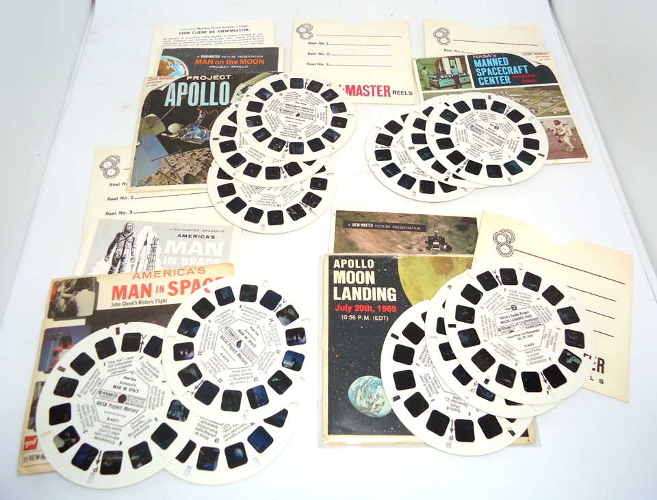 Huge Lot X 175 View Master Dc Comic Marvel Smurf E.T. Batman TMNT Space ...