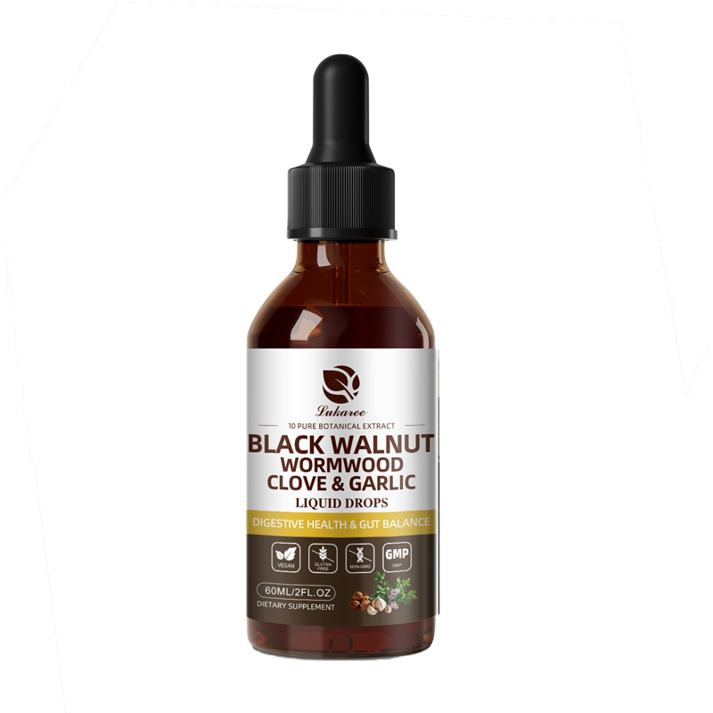 Parasite Cleanse Detox Drops Wormwood Black Walnut Clove Extract ...